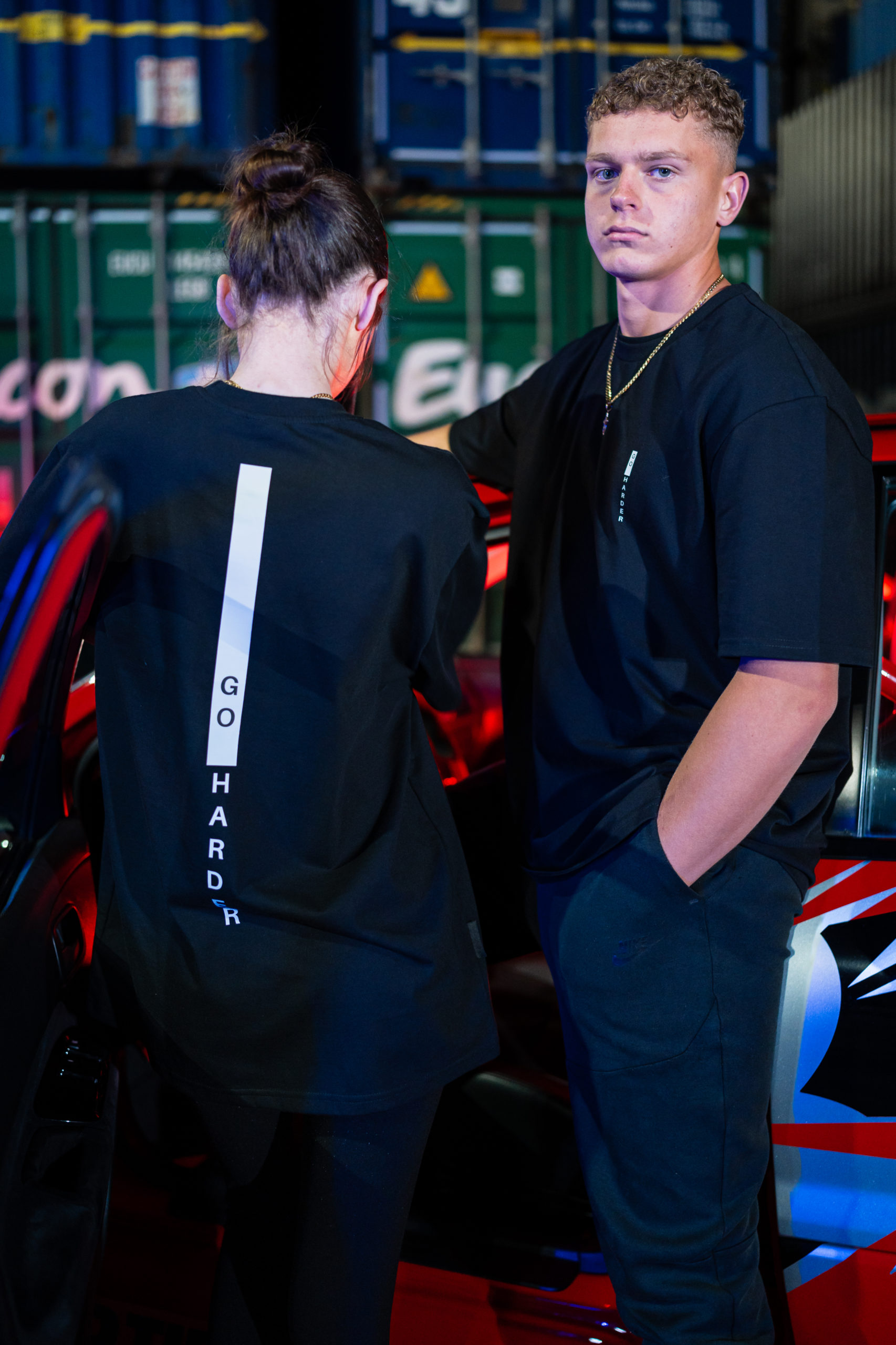 Go Harder T-shirt stripe – Go Harder Official