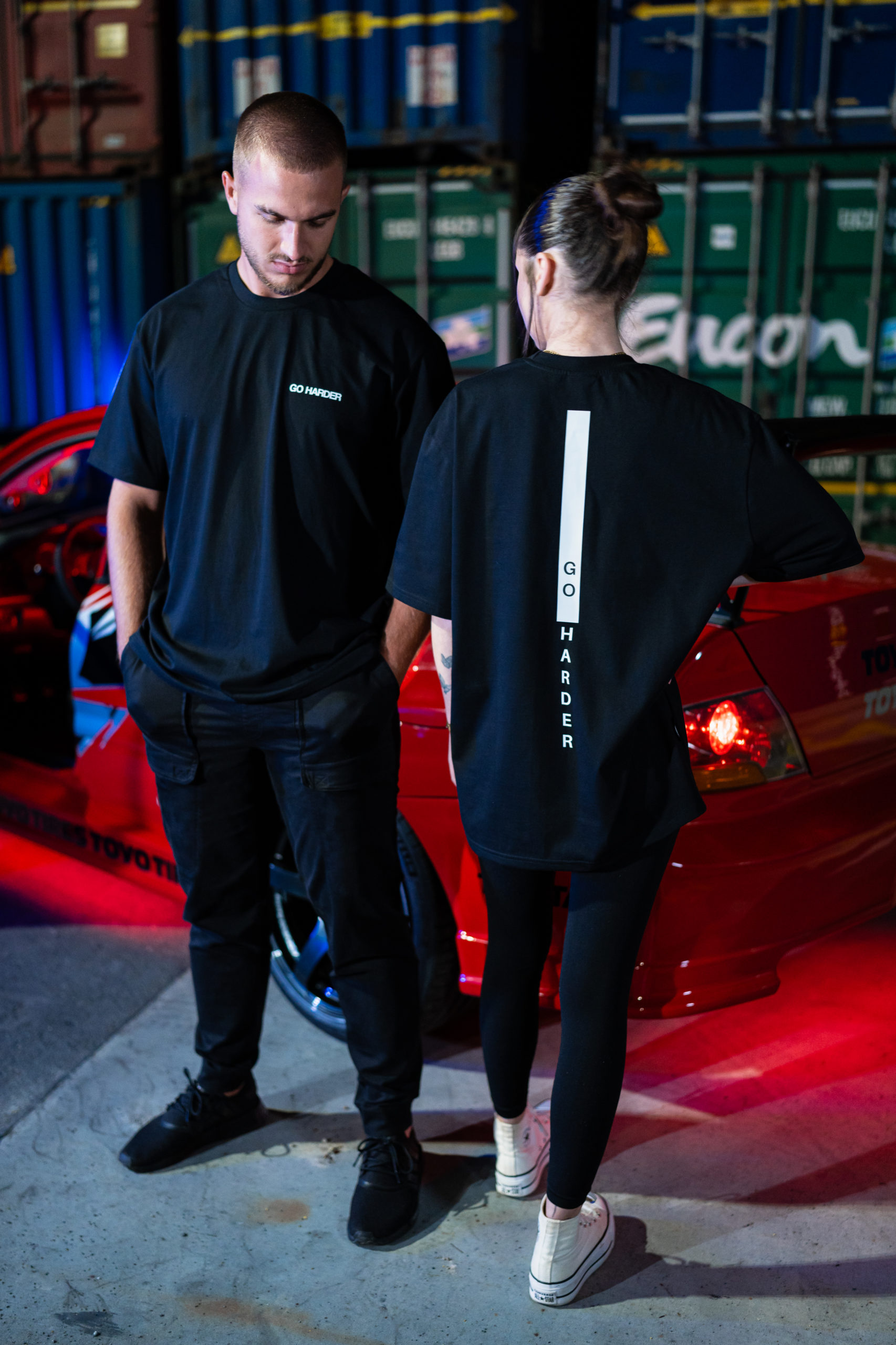 Go Harder T-shirt stripe – Go Harder Official