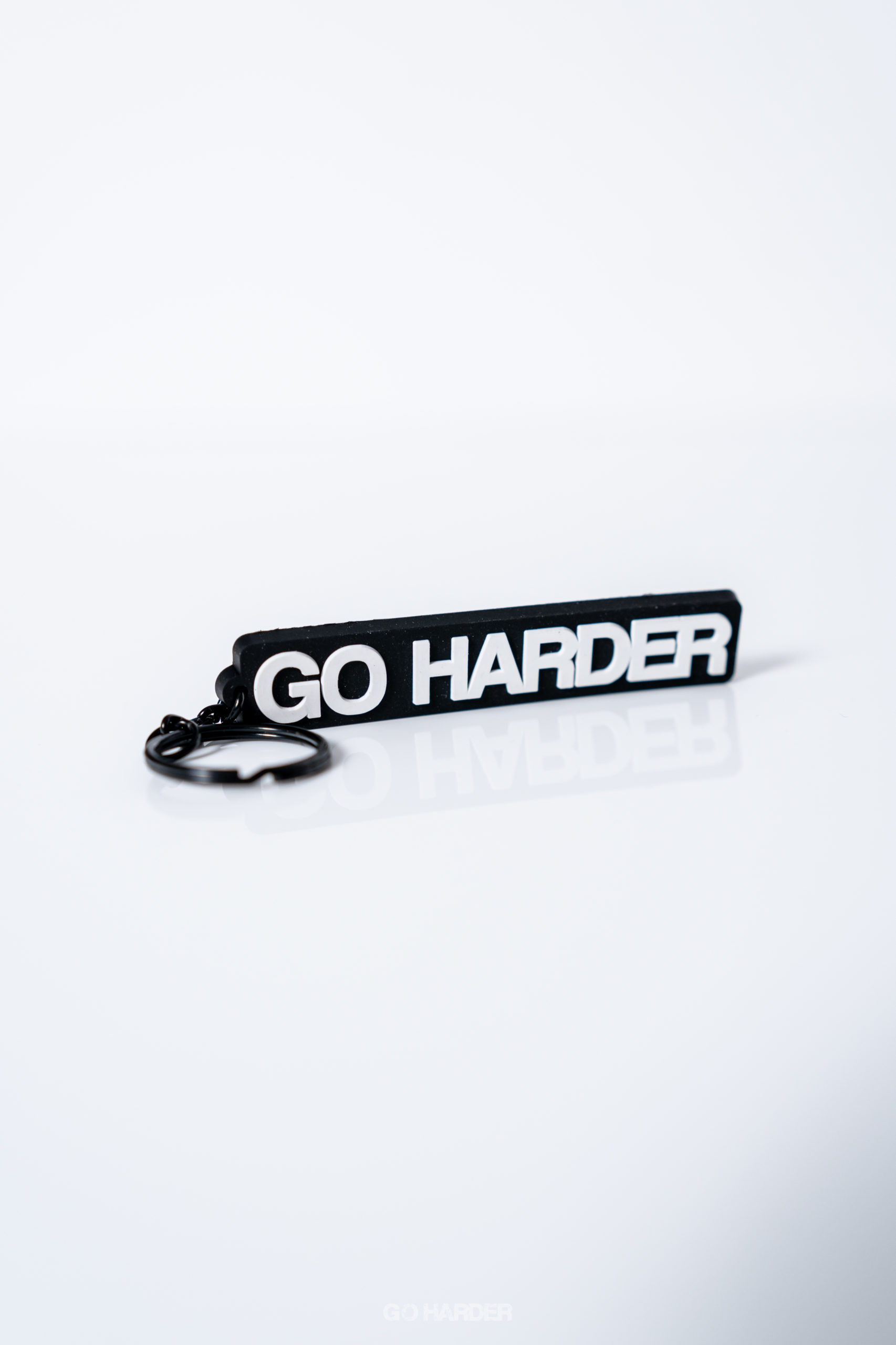 Go Harder Silicone Keychain – Go Harder Official